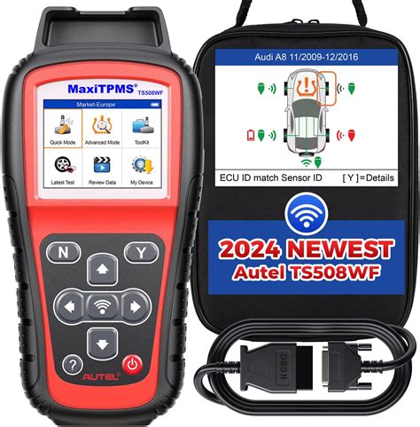 Autel Maxitpms Ts508wf Tpms Programming Tool 2024 Upgraded Of Ts508 For Mx Sensors 315433 Mhz