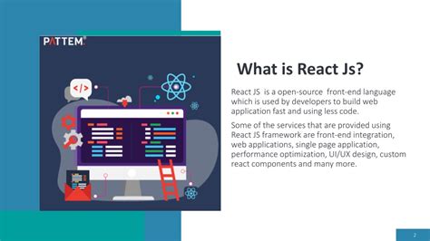 ppt react js development services powerpoint presentation free
