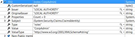 c azure ad returning roles in claims but user isinrole returns false stack overflow