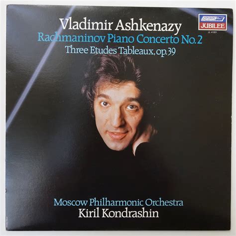 Lon017 Vladimir Ashkenazy Rachmaninov Piano Concerto No 2 Three Etu