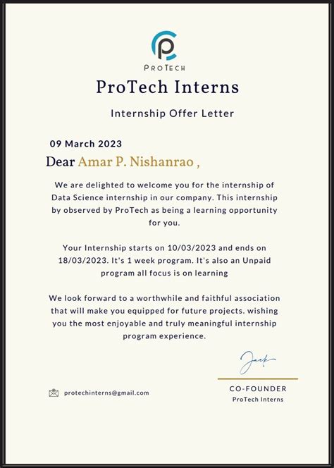 Amar Nishanrao On Linkedin Protech Protech Community Thankyou Connections Intern Protech