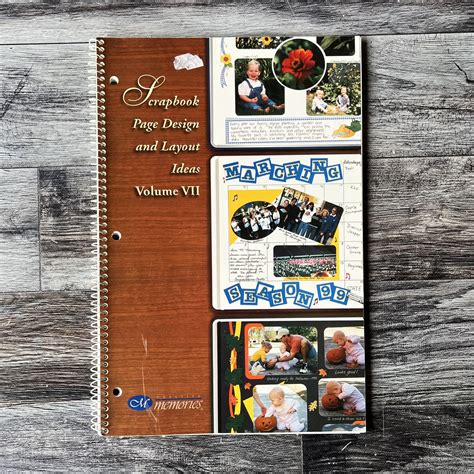 Creative Memories Volume 7 Scrapbook Page Design And Layout Ideas Book