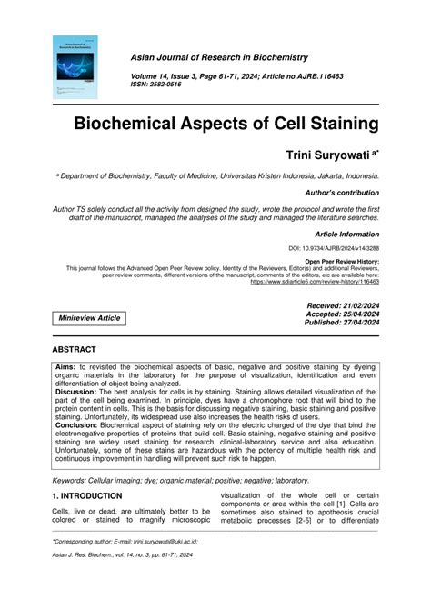 Pdf Biochemical Aspects Of Cell Staining Pdf Biochemical Aspects Of Cell Staining