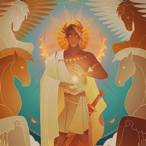 Yliade On Instagram New Drawing Of Helios The Personification Of The