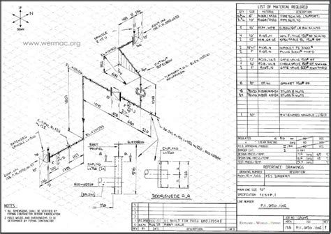 Piping Design Basics Piping Isometric Drawings Piping Isometrics