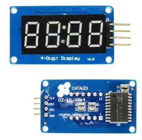 Tm1637 4 Digits 7 Segment Led Display Module With Clock For Arduino At ₹ 5544piece 7 Segment