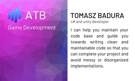 Refactor Or Write Your Unity Code By Elamaurealis Fiverr