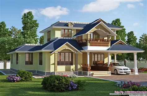 Exquisite Sloping Roof Villa Design