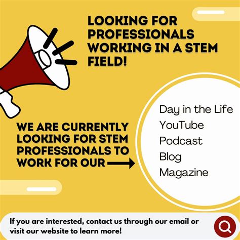 Stem Professional Science Interview Speaker Stem·e Youth Career