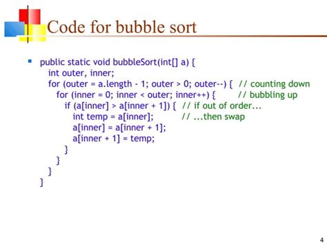 Simple Sorting Algorithms Ppt