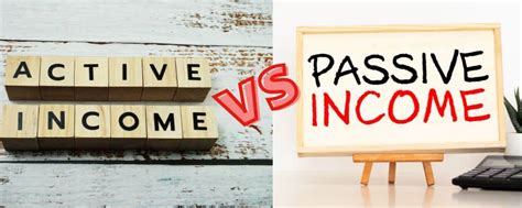 Active Vs Passive Income And Why One Is So Much Better Mandp