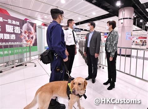 通關｜海關關長何珮珊陪同李家超等高層視察口岸 為前線工作人員打氣 新冠疫情專頁