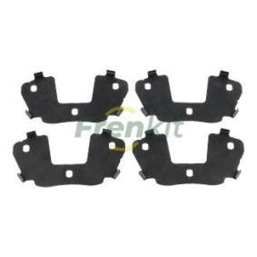 940111 FRENKIT Transparent anti-bruit, plaquette de frein (panneau ...