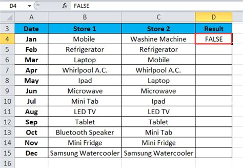 Compare Two Columns In Excel Top Compare Methods