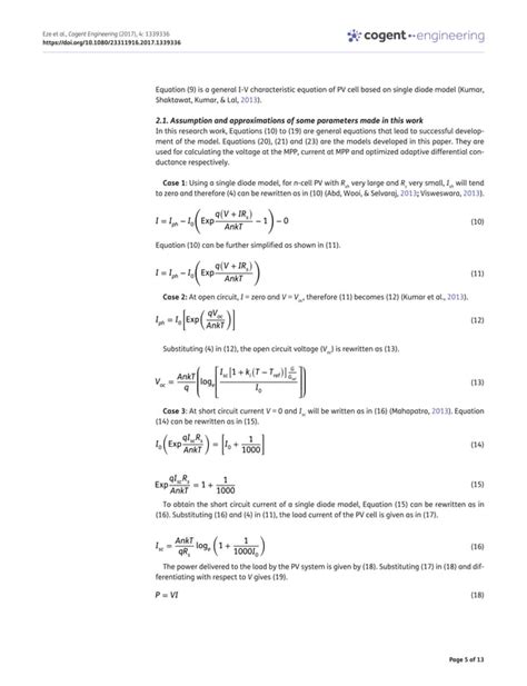 maximum power point tracking based on differential conductance pdf