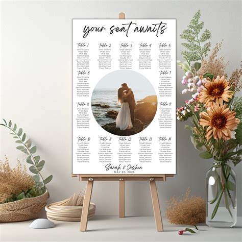 Table Assignment Etsy