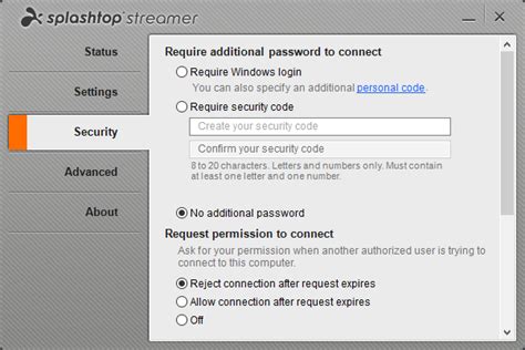 Splashtop Streamer Settings Splashtop On Prem Support