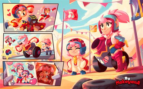 Til We Go Janet And Bonnie Story Brawl Stars Behance