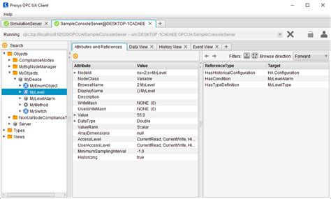 prosys opc ua client prosys opc