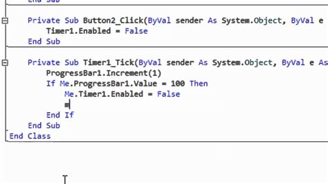 Visual Basic Timers Example 3 Youtube