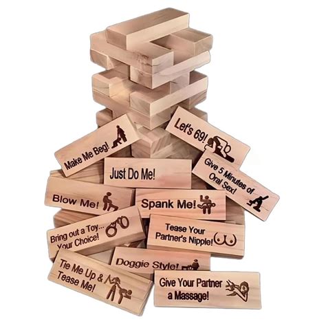 Game For Adults Pcs Super Naughty Block Tower Game Couples Games For Adults Valentine