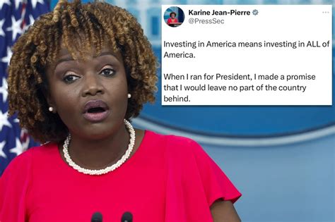 Karine Jean Pierres Deleted Tweet Suggests Bidens Twitter Handler The Punching Bag Post