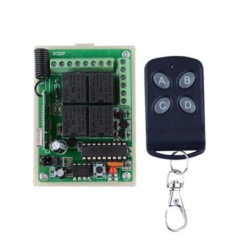 Mhz DC V CH Channel A Relay Wireless RF Remote OFF