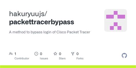 Github Hakuryuujspackettracerbypass A Method To Bypass Login Of Cisco Packet Tracer