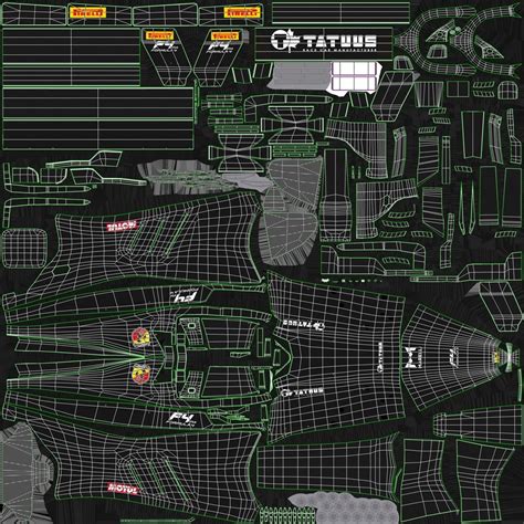 Formula 4 Tatuus F4 T 421 Gen2 2024 Carbon Race Car 3d Model Turbosquid 2275056