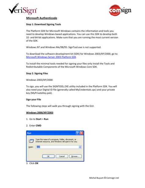 Microsoft Authenticode
