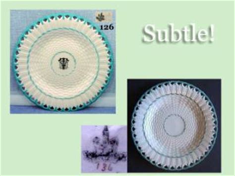 Belleek Marks Painted Numbers