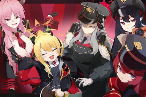 Iroha Ibuki Satsuki Makoto And Chiaki Blue Archive Drawn By Chankuro Danbooru