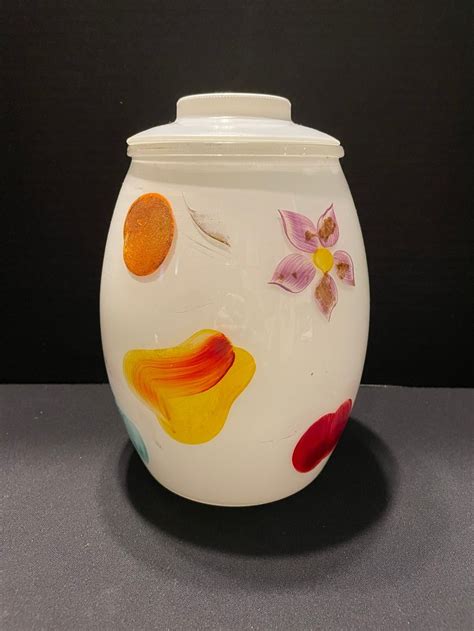 S Bartlett Collins Cookie Jar Etsy In Cookie Jars Kitchen Jars Storage Jar