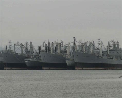 The Shrinking Suisun Bay Reserve Fleet Benicia Ca Patch
