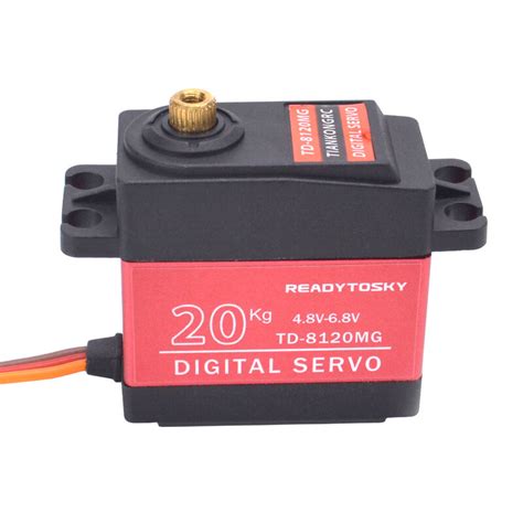 Readytosky Servo 20kg Servo ความเร็วสูงโลหะเซอร์โวดิจิตอลสำหรับเกียร์