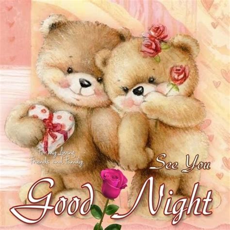 10 Very Touching And Lovely Good Night Quotes Teddy Bear Pictures