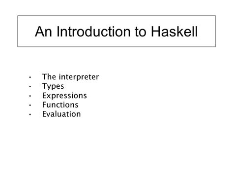 Comp 205 Comparative Programming Languages Functional Programming