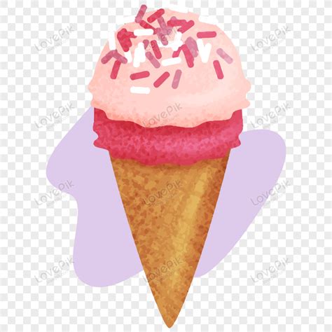 맛 있는 콘 아이스크림 그림 Png 일러스트 무료 다운로드 Lovepik