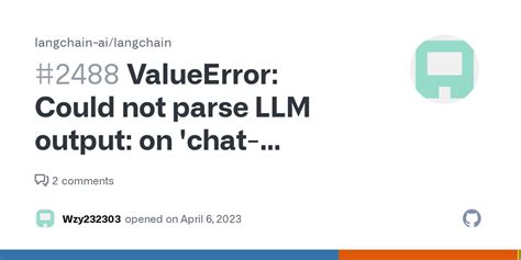 Valueerror Could Not Parse Llm Output On Chat Conversational React Description · Issue 2488