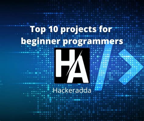 Top 10 Projects For Beginner Programmers