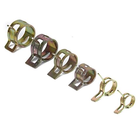 10pcs 스프링 클립 호스 클립 실리콘 파이프 클램프 6mm 에어 호스관 수도관 연료 배관 실리콘 진공 호스 라이프먼트