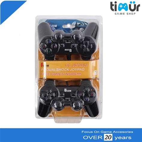 Promo Ucom Double Usb Wired Pc Dual Shock Joypad Joystick Controller Kota Bekasi Timur