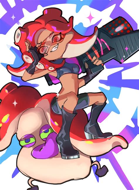 Takozonesu And Octotrooper Splatoon Drawn By Koike Danbooru