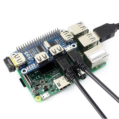 Raspberry Pi 4 Port Usb Hub Uart For Raspberry Zero Zero W 3b Ebay