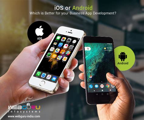 The Better Choice For Mobile App Development IOS Or Android