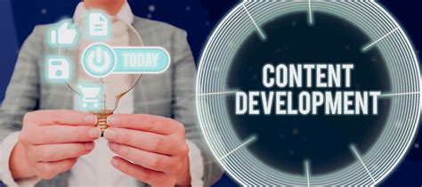 Text Sign Showing Content Development Concept Meaning Interaction