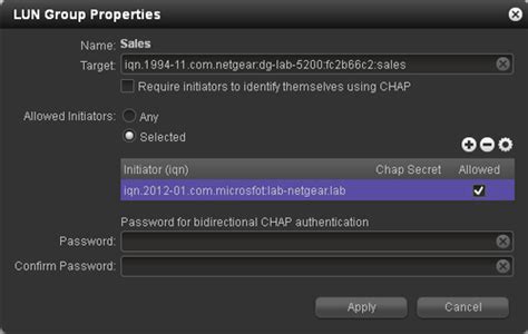 How Do I Configure Lun Access Through An Iscsi Initiator On My Readydata Storage System