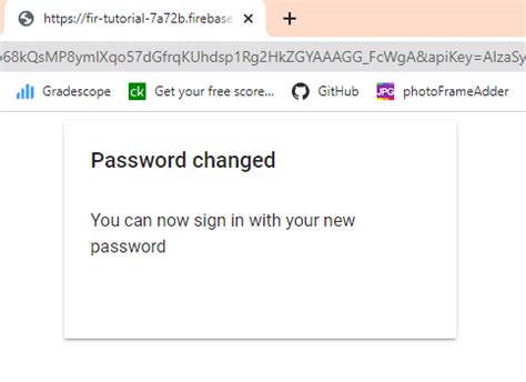 GitHub Choijh FireBase Password Reset Flutter