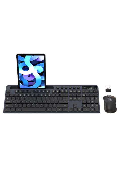 Wireless Keyboard And Mouse Combo Backlit Upgraded Marvo Ws511 Slim Scissor Switch