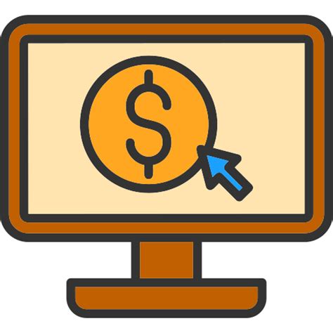Cost Per Click Generic Outline Color Icon